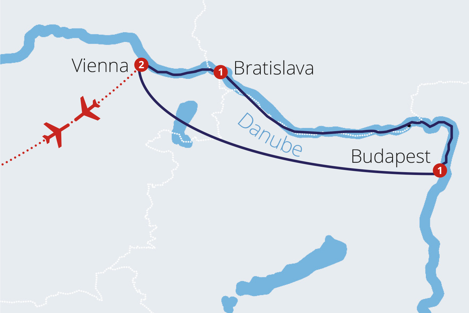 Classic Danube Vienna Budapest and Bratislava with Vienna City Stay ...